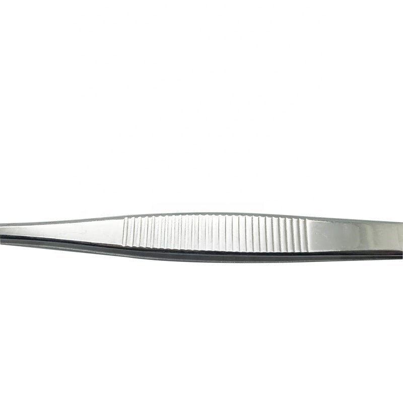 Pinza De Acero Inoxidable Para Cargar Con Punta Roma Chata 8" 203 mm ...