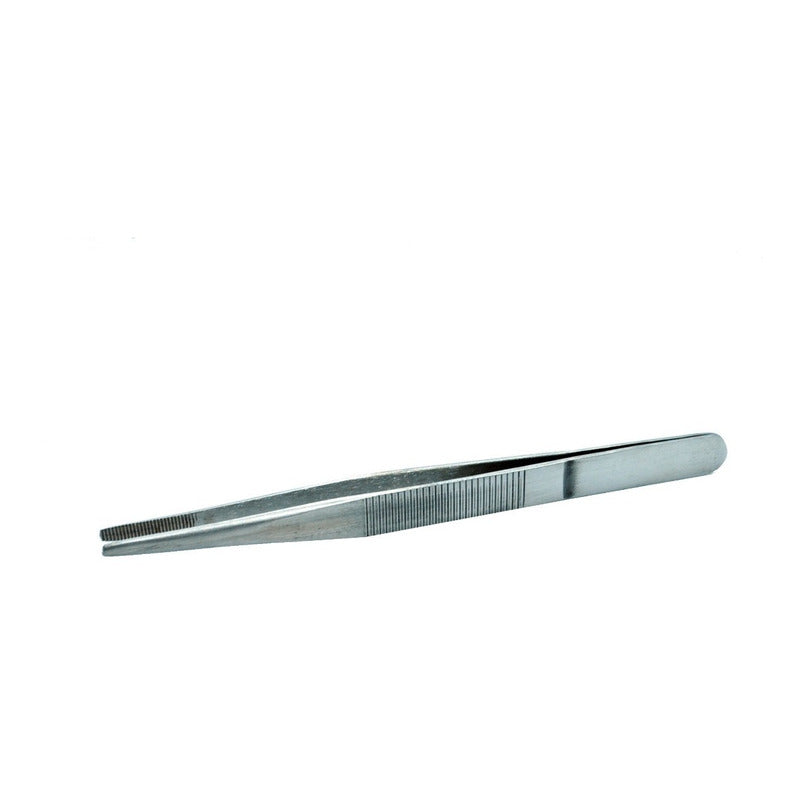 Pinza De Acero Inoxidable Para Cargar Con Punta Roma | KapTools - KAP TOOLS